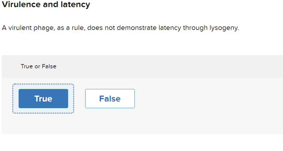 Solved A virulent phage, as a rule, does not demonstrate | Chegg.com