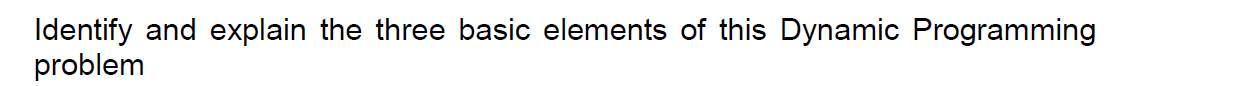 Solved Identify and explain the three basic elements of this | Chegg.com
