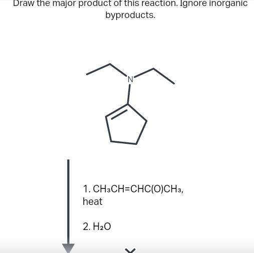 Solved Draw the major product of this reaction. Ignore | Chegg.com