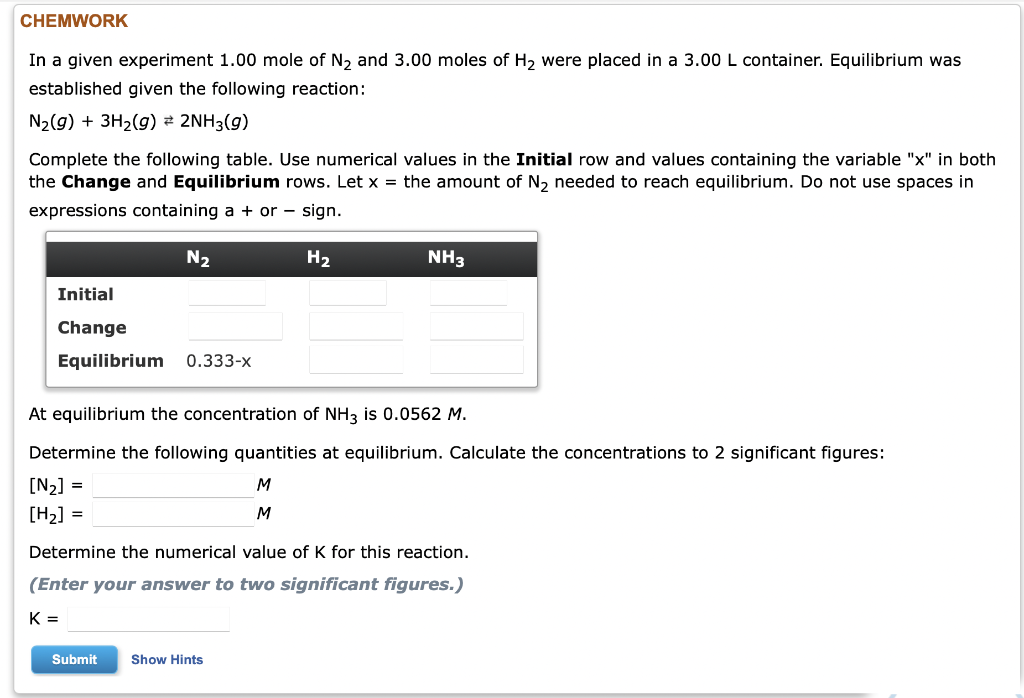 Solved Consider the following exothermic reaction system at | Chegg.com