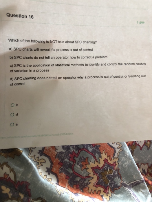 Solved Question 16 Which of the following is NOT true about | Chegg.com