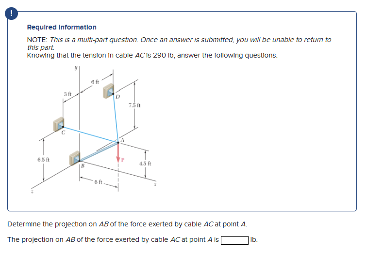 Solved Required Information NOTE: This is a multi-part | Chegg.com