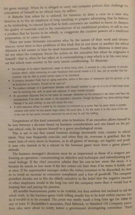 Solved Focus on the reading "Is Business Bluffing Ethical?" | Chegg.com