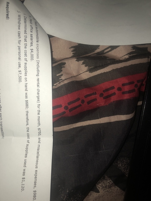 4. PR.01-01A during June: Chad Wilson established a | Chegg.com