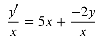 Use first order non-homogeneous linear ODE please and | Chegg.com