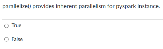 Solved Parallelize Provides Inherent Parallelism For