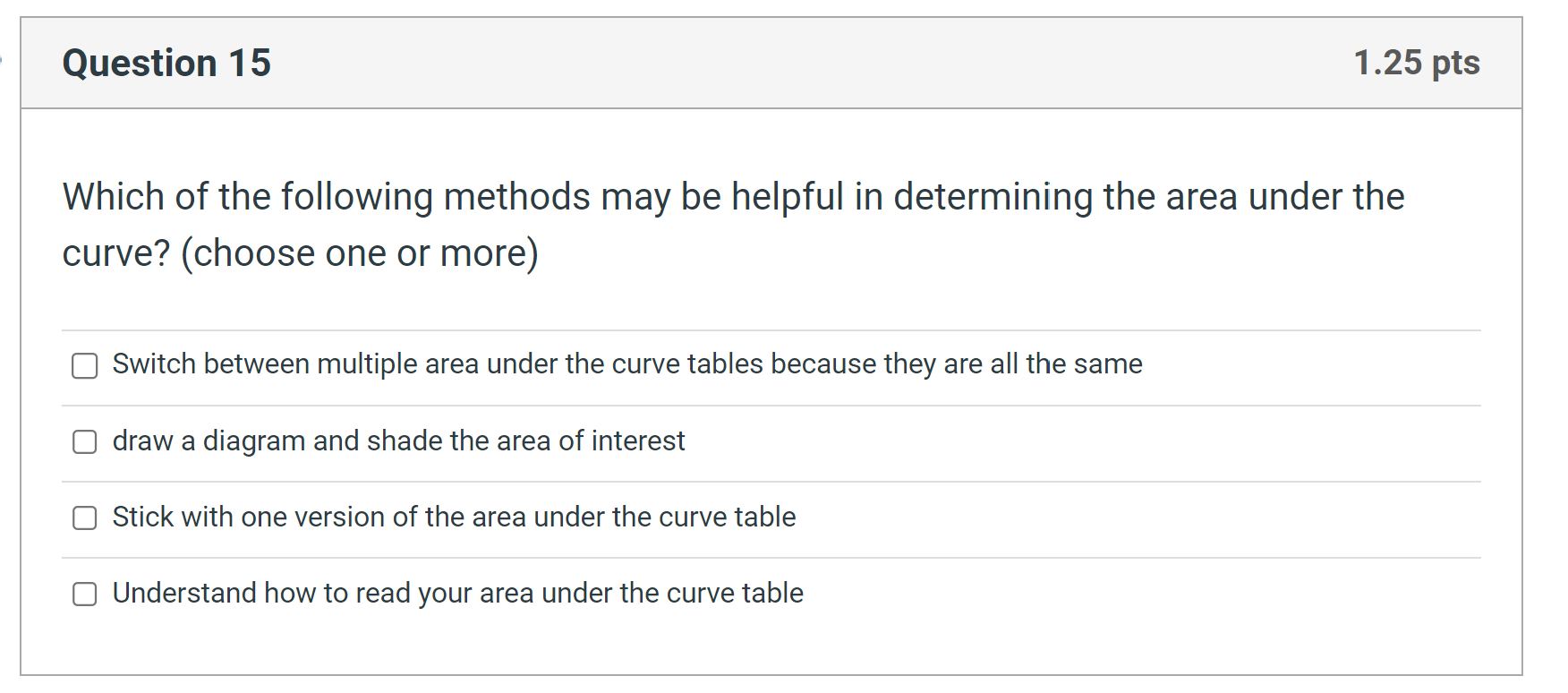 Solved Which of the following methods may be helpful in | Chegg.com