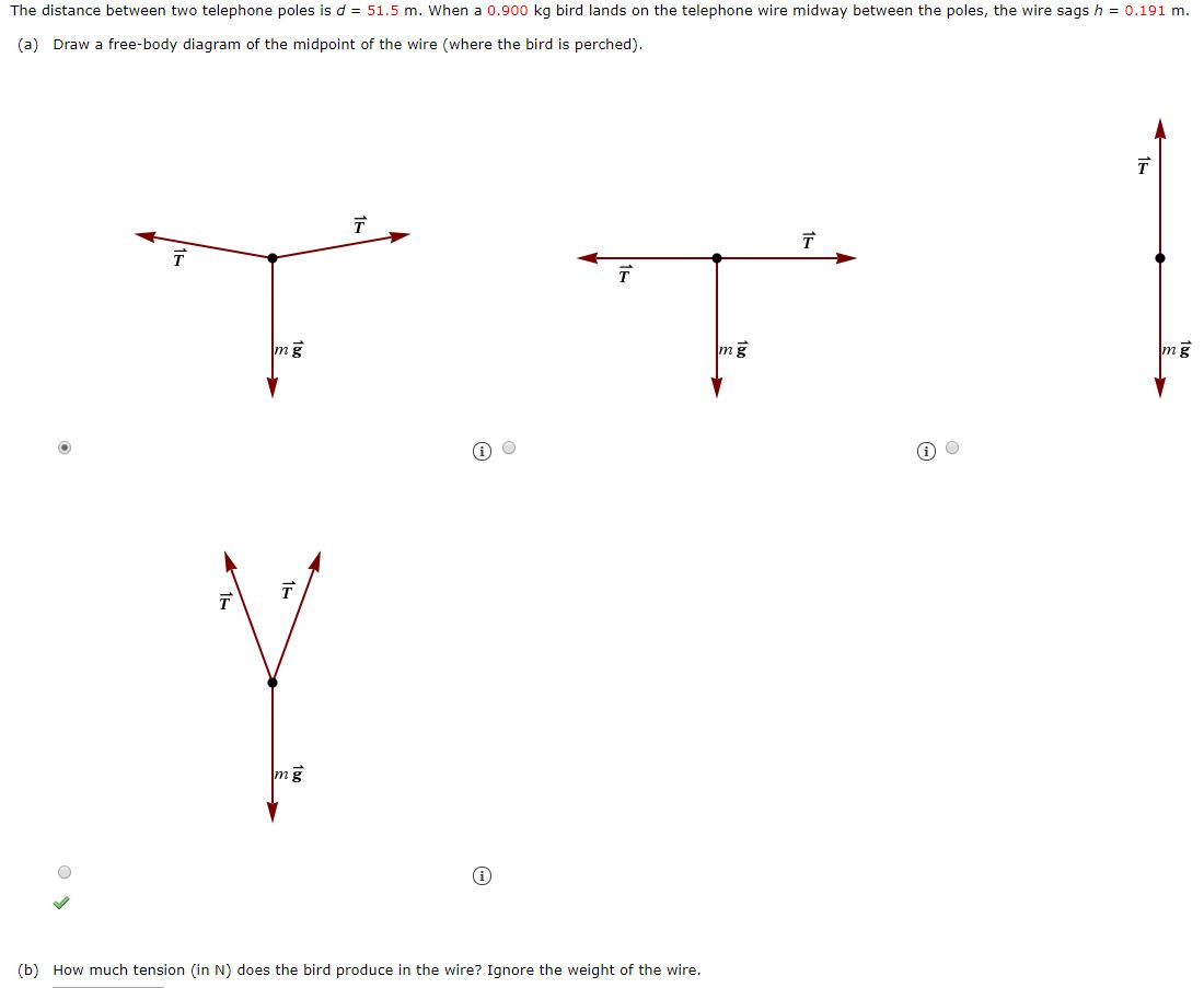 Solved The distance between two telephone poles is d = 51.5 | Chegg.com