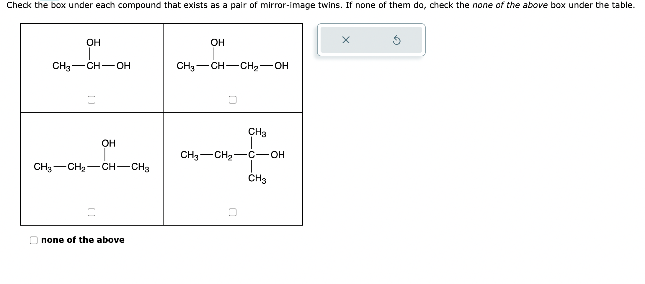 Solved none of the above | Chegg.com