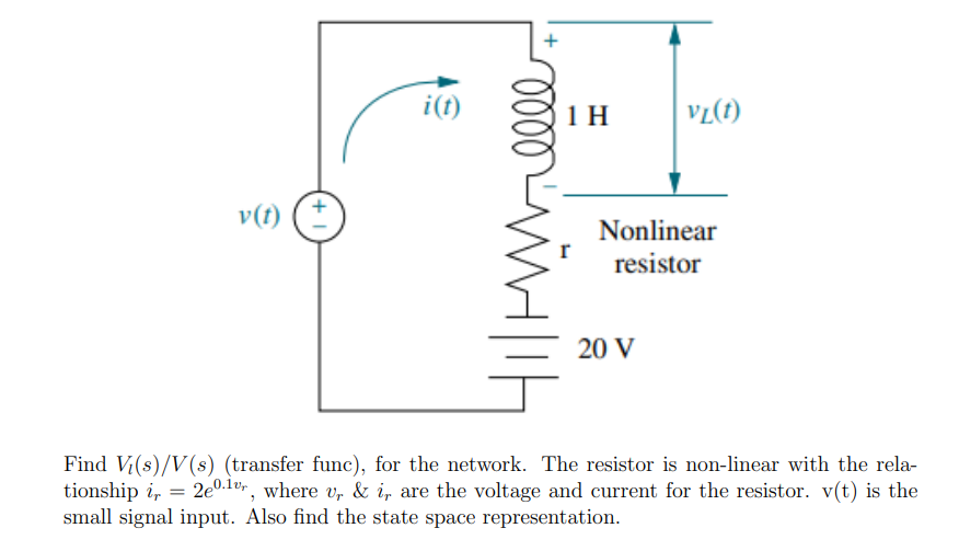 Solved Find Vl(s)/V(s) (transfer func), for the network. The | Chegg.com
