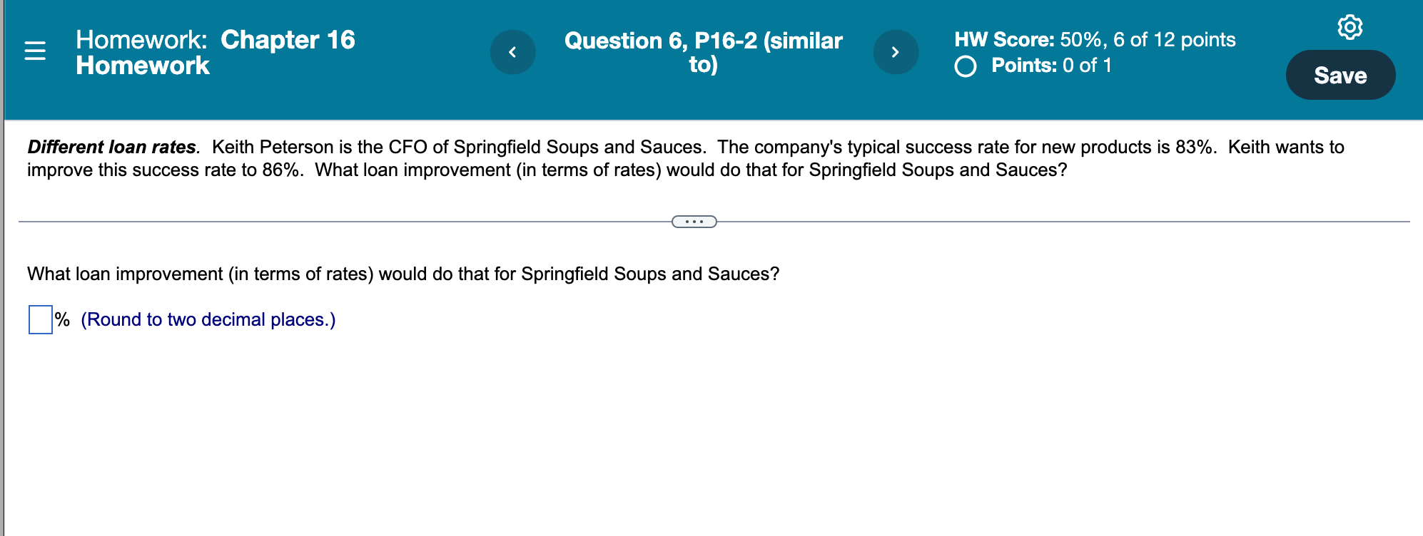 Solved Homework Chapter 16 Homework Question 6 P16 2