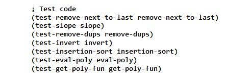 Project 3 - Scheme Complete each of the following | Chegg.com