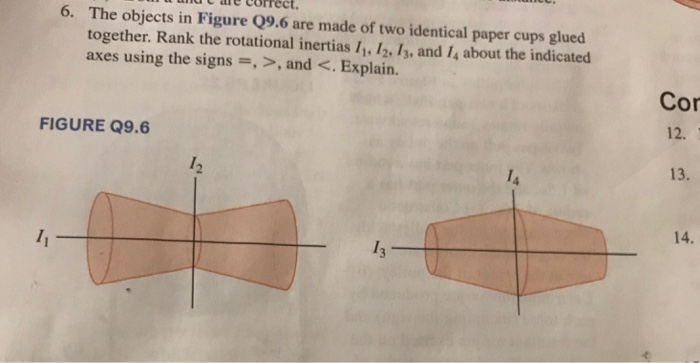 Solved nuare correct. 6. The objects in Figure 09.6 are made | Chegg.com