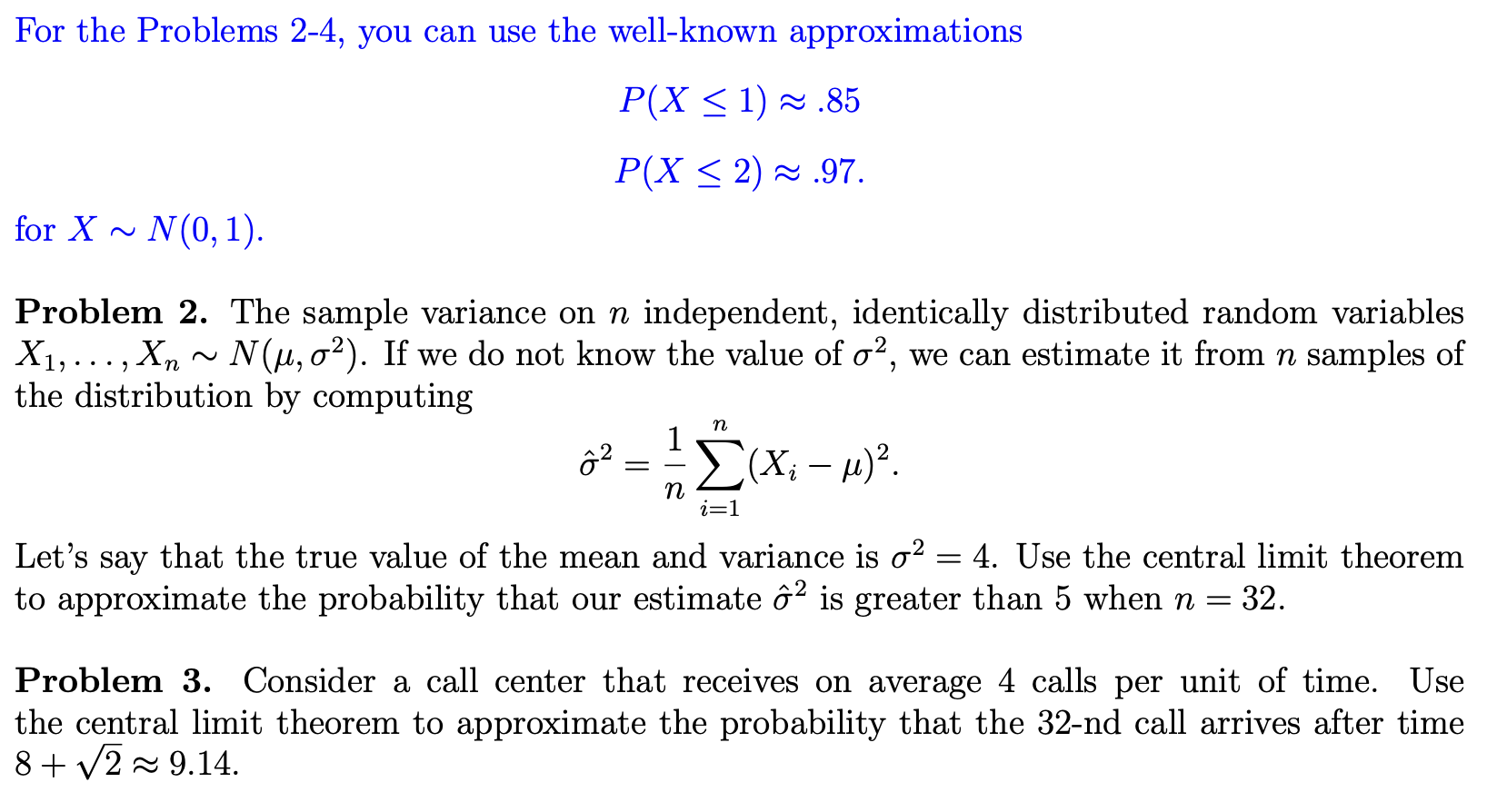 Solved question 3 ﻿pleaseFor the Problems 2-4, ﻿you can use | Chegg.com