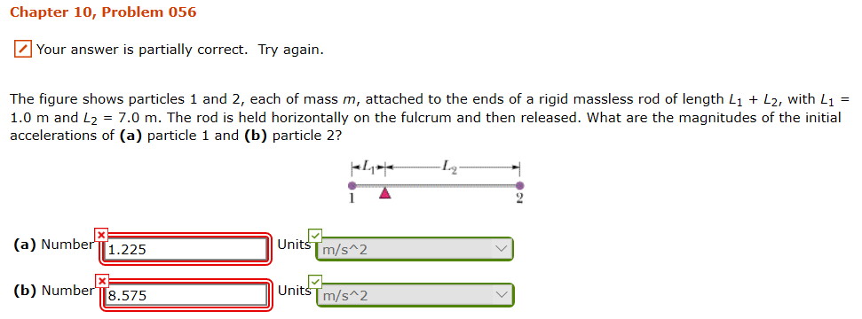 Solved The figure shows particles 1 and 2, each of mass | Chegg.com