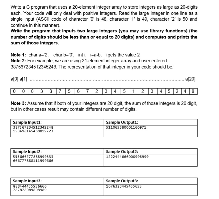Solved Please I Need The Final Code Using C Language Of