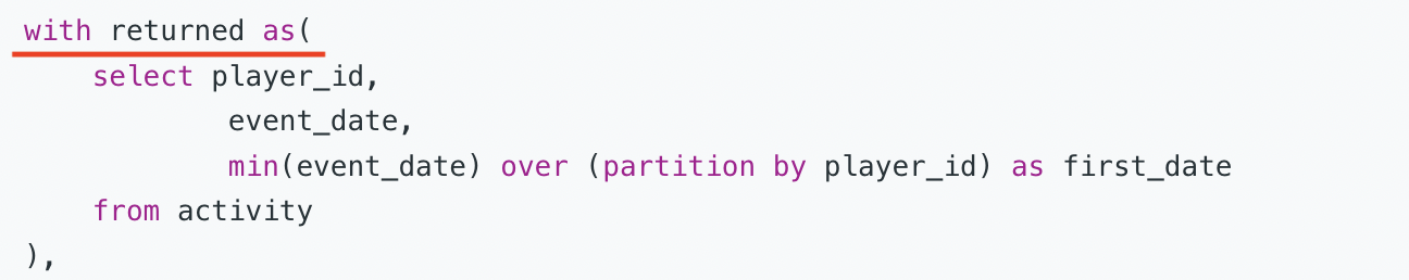 Solved I am having trouble understanding this SQL code. | Chegg.com
