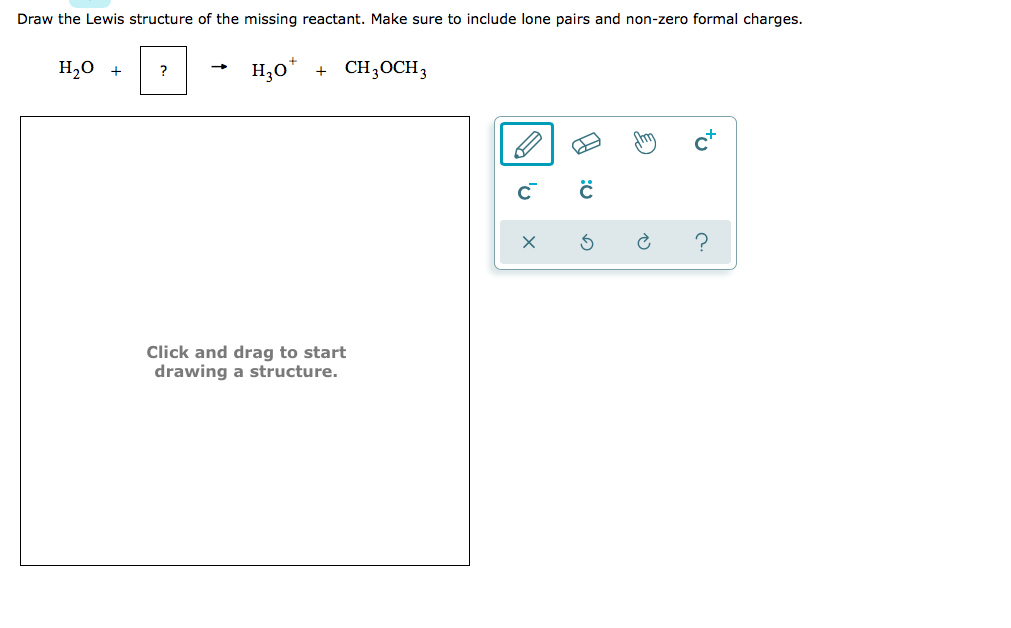 Solved Draw the Lewis structure of the missing reactant. | Chegg.com