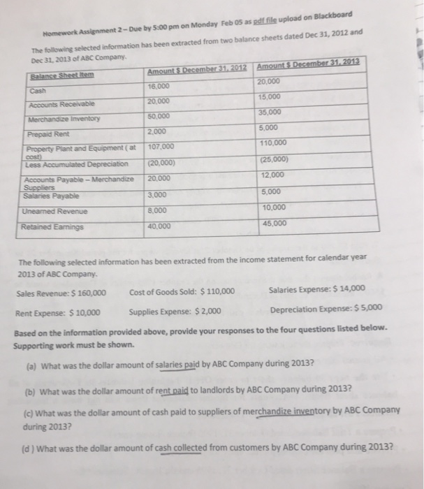 Solved Homework Assignment 2 Due By 5 00 Pm On Monday Feb