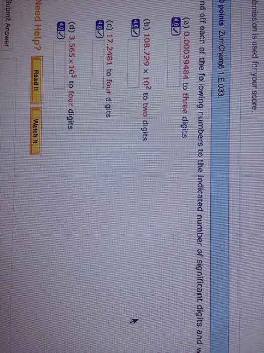 Solved Each of the following numbers to the indicated number | Chegg.com