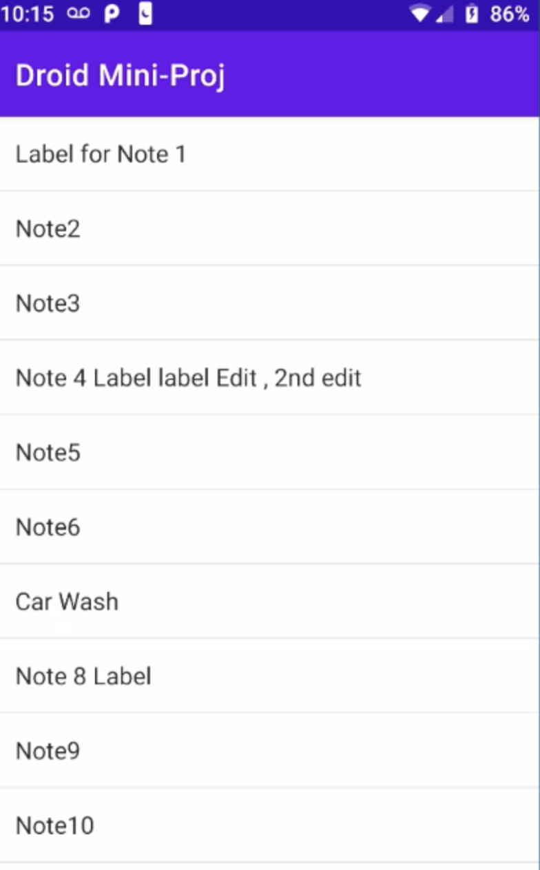 Solved Android mini project it's an application for entering | Chegg.com