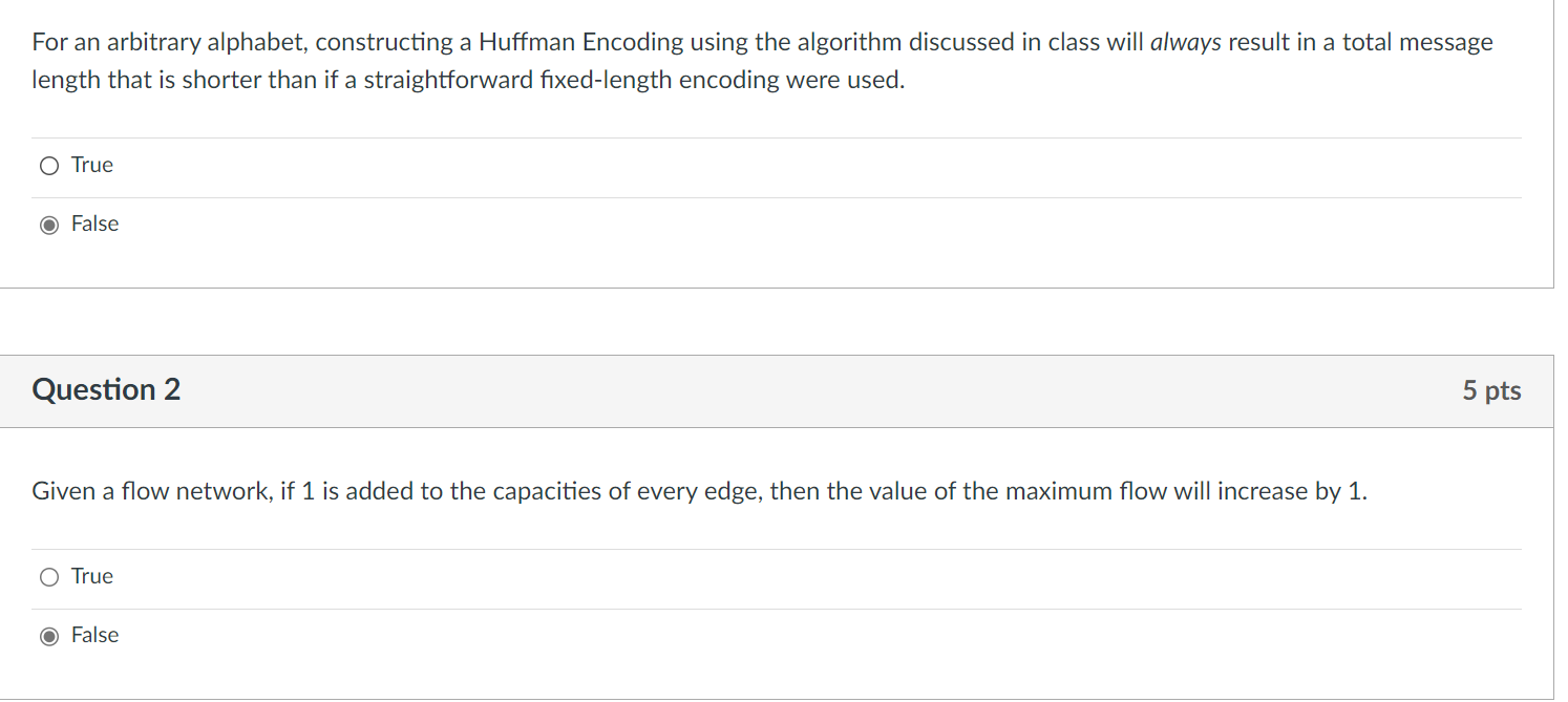 Solved For an arbitrary alphabet, constructing a Huffman | Chegg.com