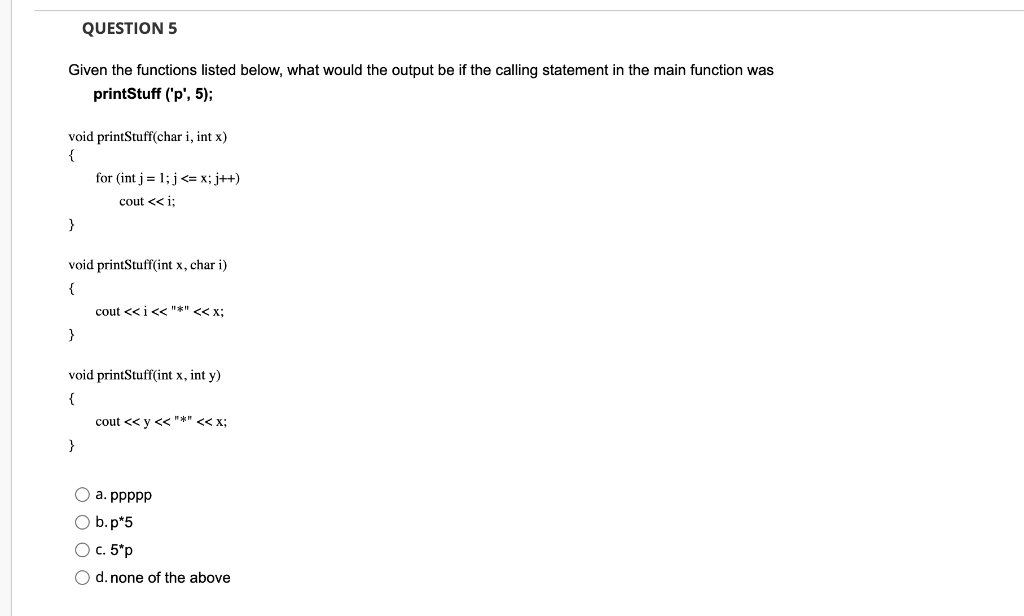 Solved Question 2 What Is The Number Output By The Following 