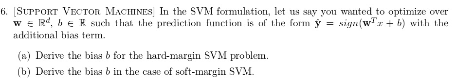 Solved i want hand written solutuion [Support VECTOR | Chegg.com