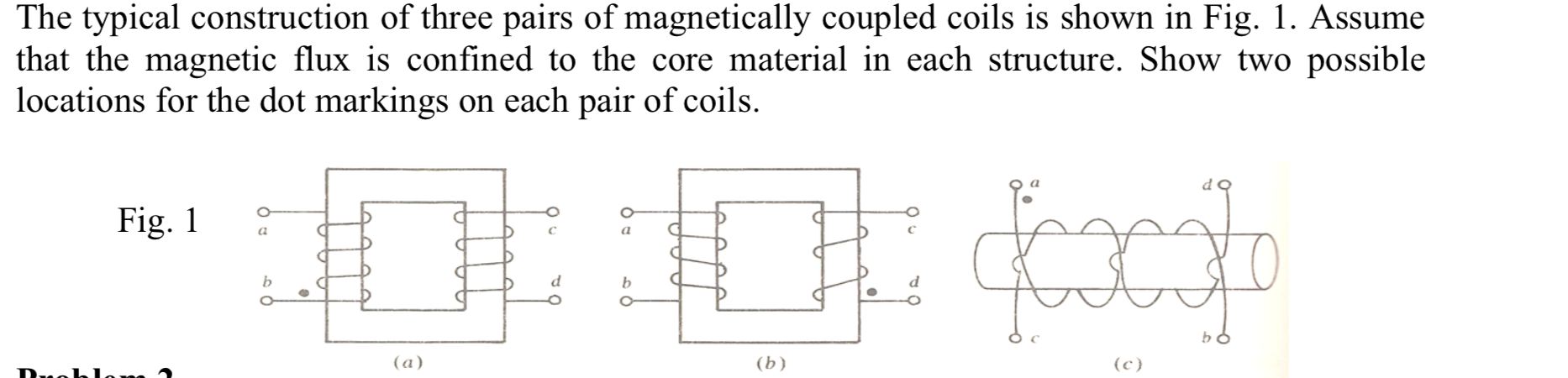 Solved The typical construction of three pairs of | Chegg.com