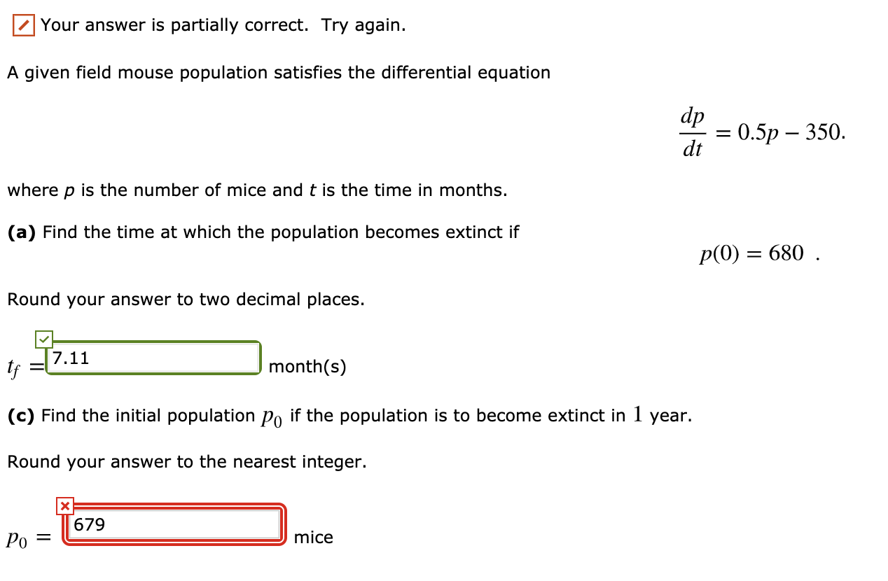 Solved Your Answer Is Partially Correct Try Again A Given