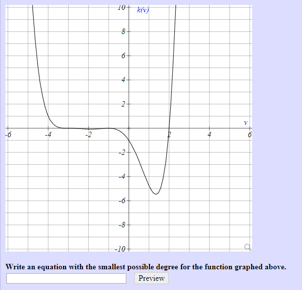 Solved Kv 10 Write An Equation With The Smallest Possible
