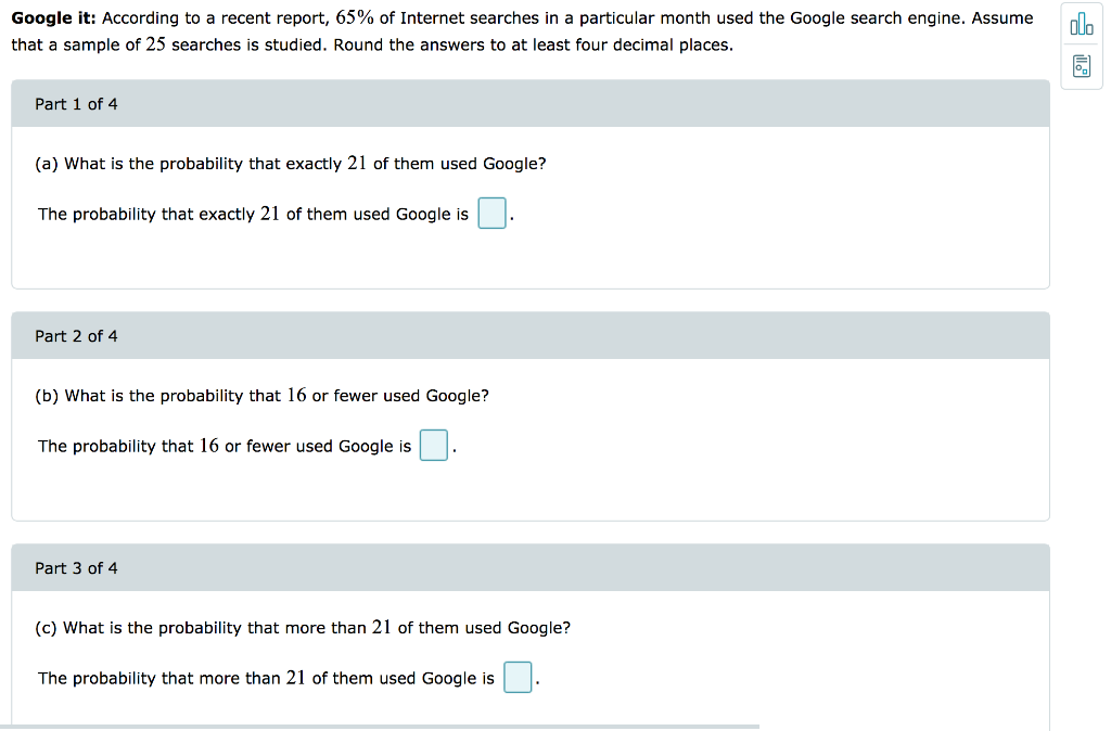 Solved Google it: According to a recent report, 65% of | Chegg.com