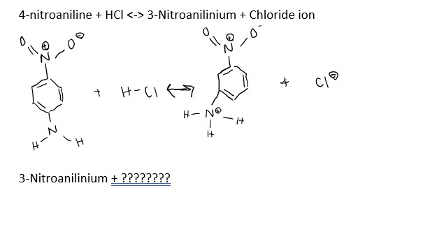 Solved I need to draw the structures of 4-nitroaniline | Chegg.com