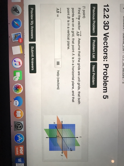 Solved Find the vector AB. Assume that the grids are unit | Chegg.com