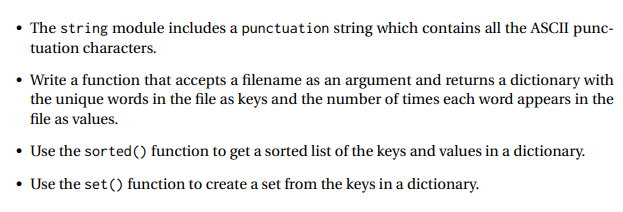 Solved Write a program that processes the two provided text | Chegg.com