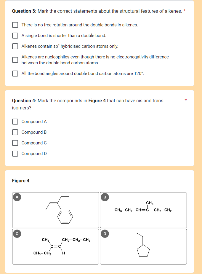 Solved Question 3: Mark the correct statements about the | Chegg.com