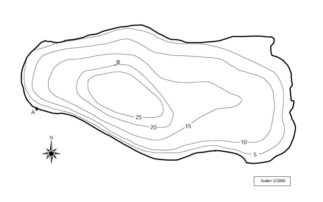Solved By using the given topographic map sheet b) Calculate | Chegg.com