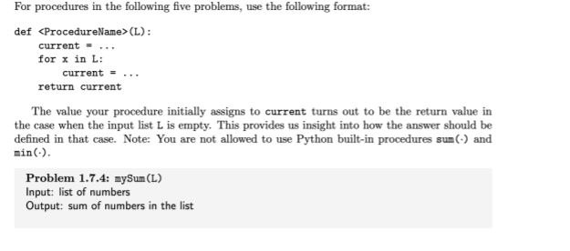 Solved For procedures in the following five problems, use | Chegg.com