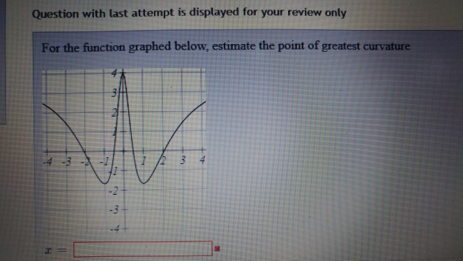 Solved Question with last attempt is displayed for your | Chegg.com