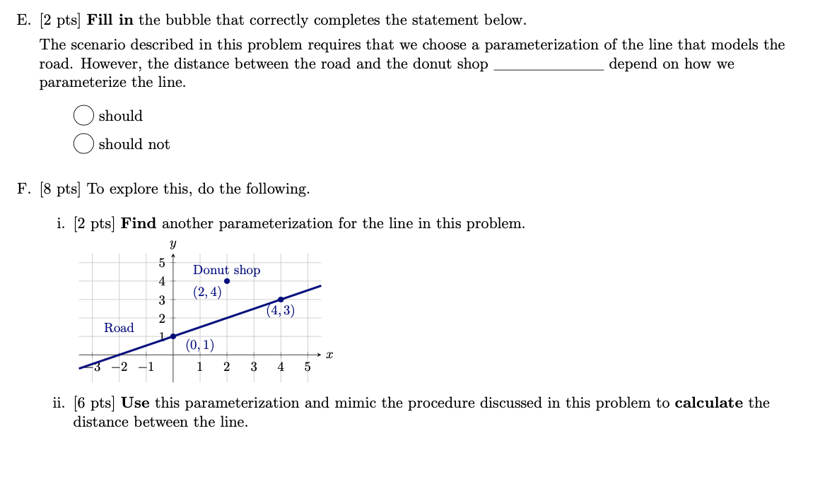Please solve C, D, E and F. The problem context along | Chegg.com