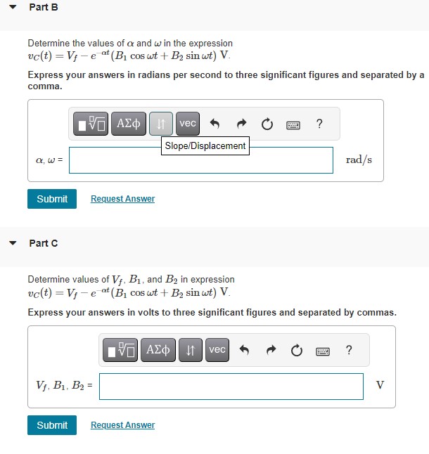 The switch in the circuit in (Figure 1) has been in | Chegg.com