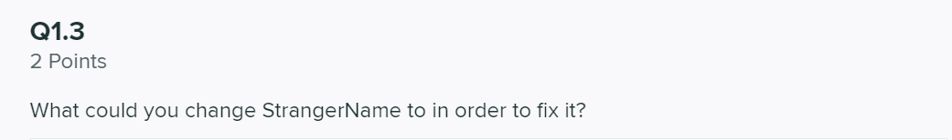 Solved Q1 Coding Style 14 Points You are given the following | Chegg.com