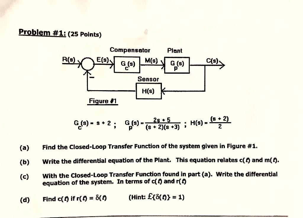 Solved Problem \#1: (25 Points) | Chegg.com