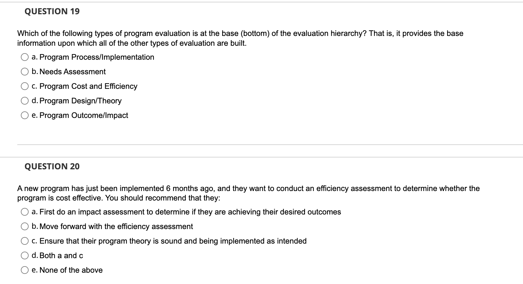 Solved QUESTION 19 Which of the following types of program | Chegg.com