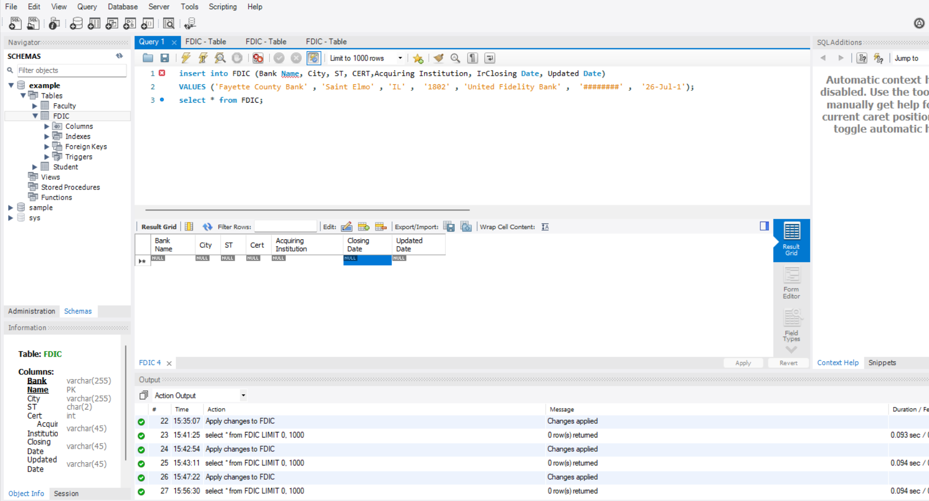 Solved Based on the dataset you downloaded, define a table | Chegg.com