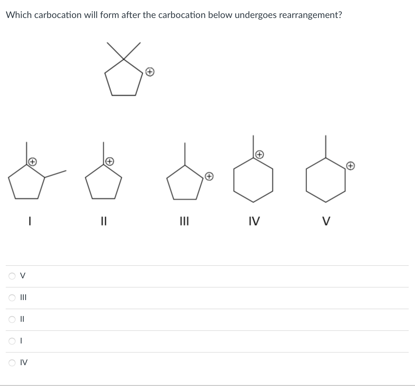 Solved Which carbocation will form after the carbocation | Chegg.com