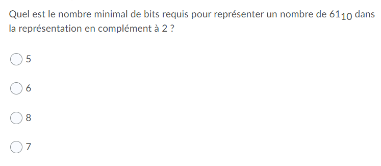 Solved What is the minimum number of bits required to | Chegg.com