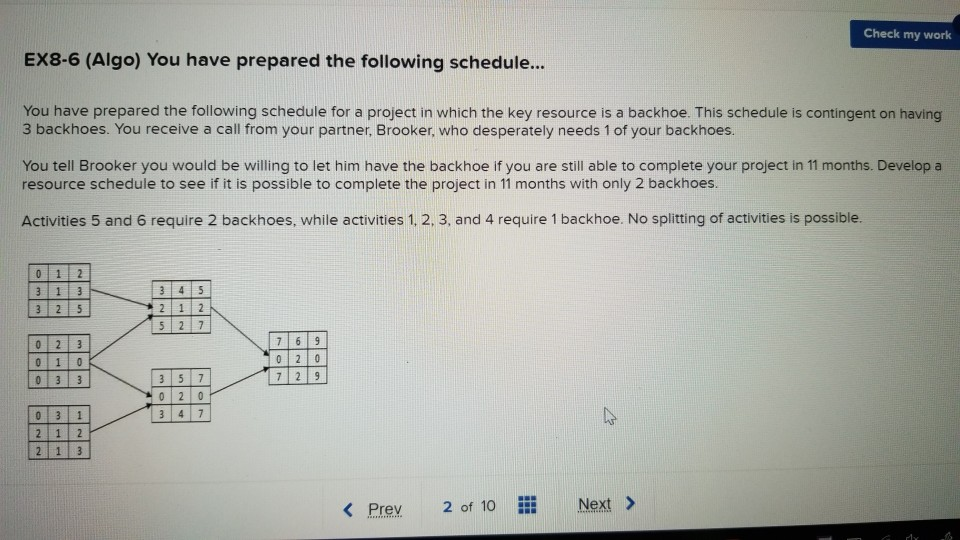 Solved Check my work EX8-6 (Algo) You have prepared the | Chegg.com Solved Check my work EX8-6 (Algo) You have prepared the | Chegg.com