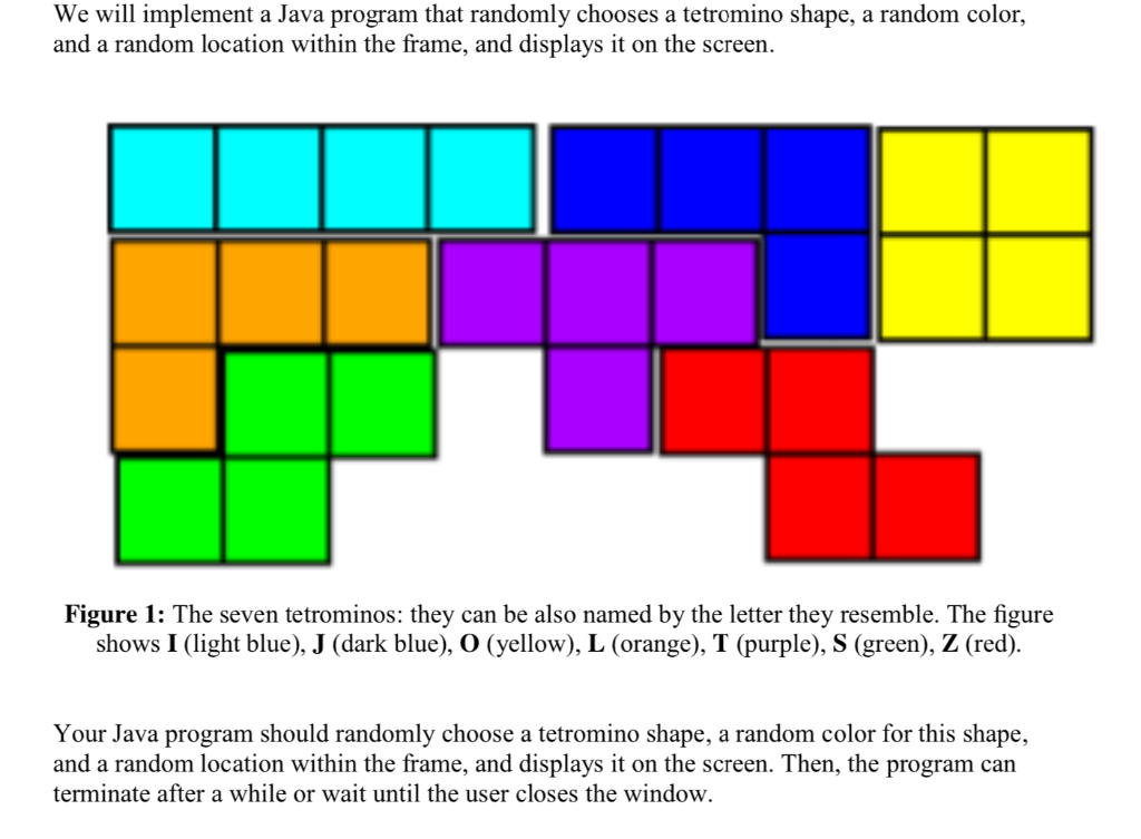 We Will Implement A Java Program That Randomly 