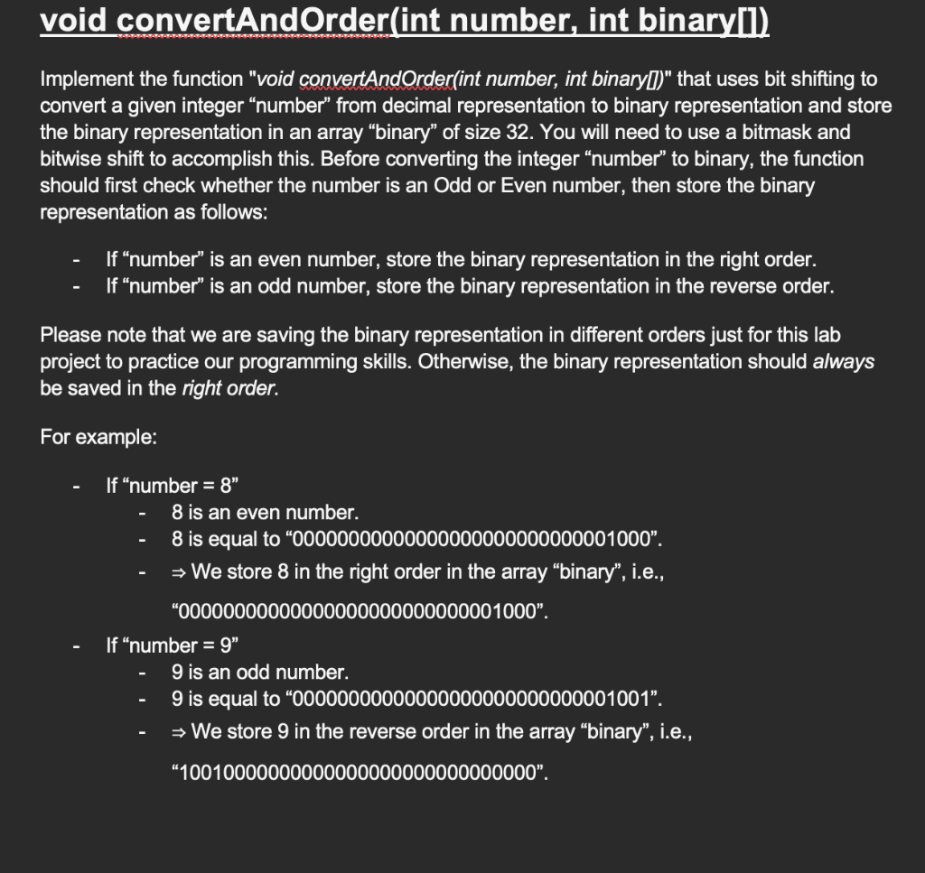 Solved Hello! I have to create this function in C LANGUAGE, | Chegg.com